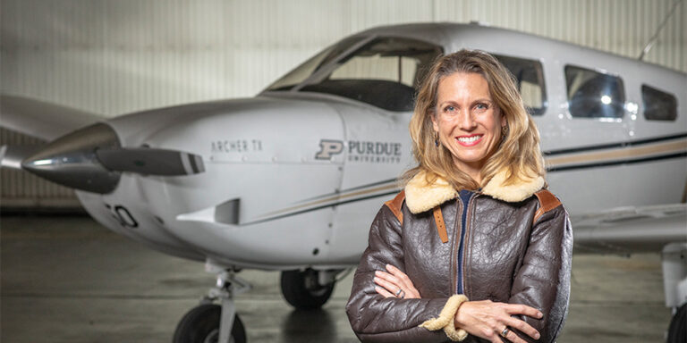 Fighter pilot, a Purdue alumna, was prepared to sacrifice her life on 9/11