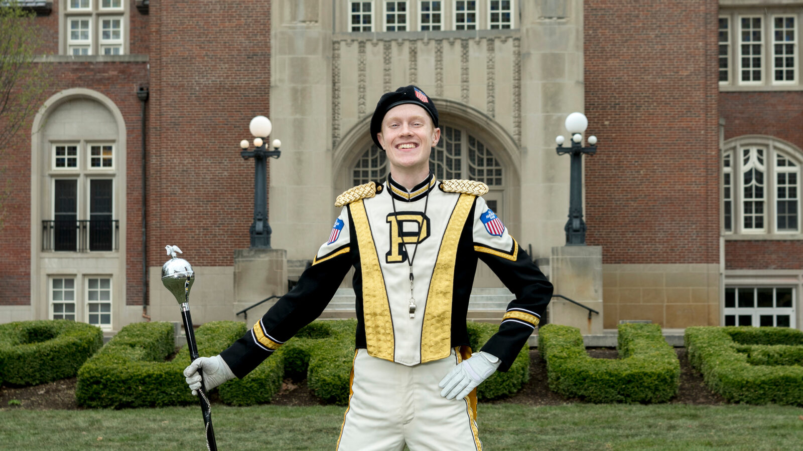 Combining student leadership and showmanship at the Indianapolis 500