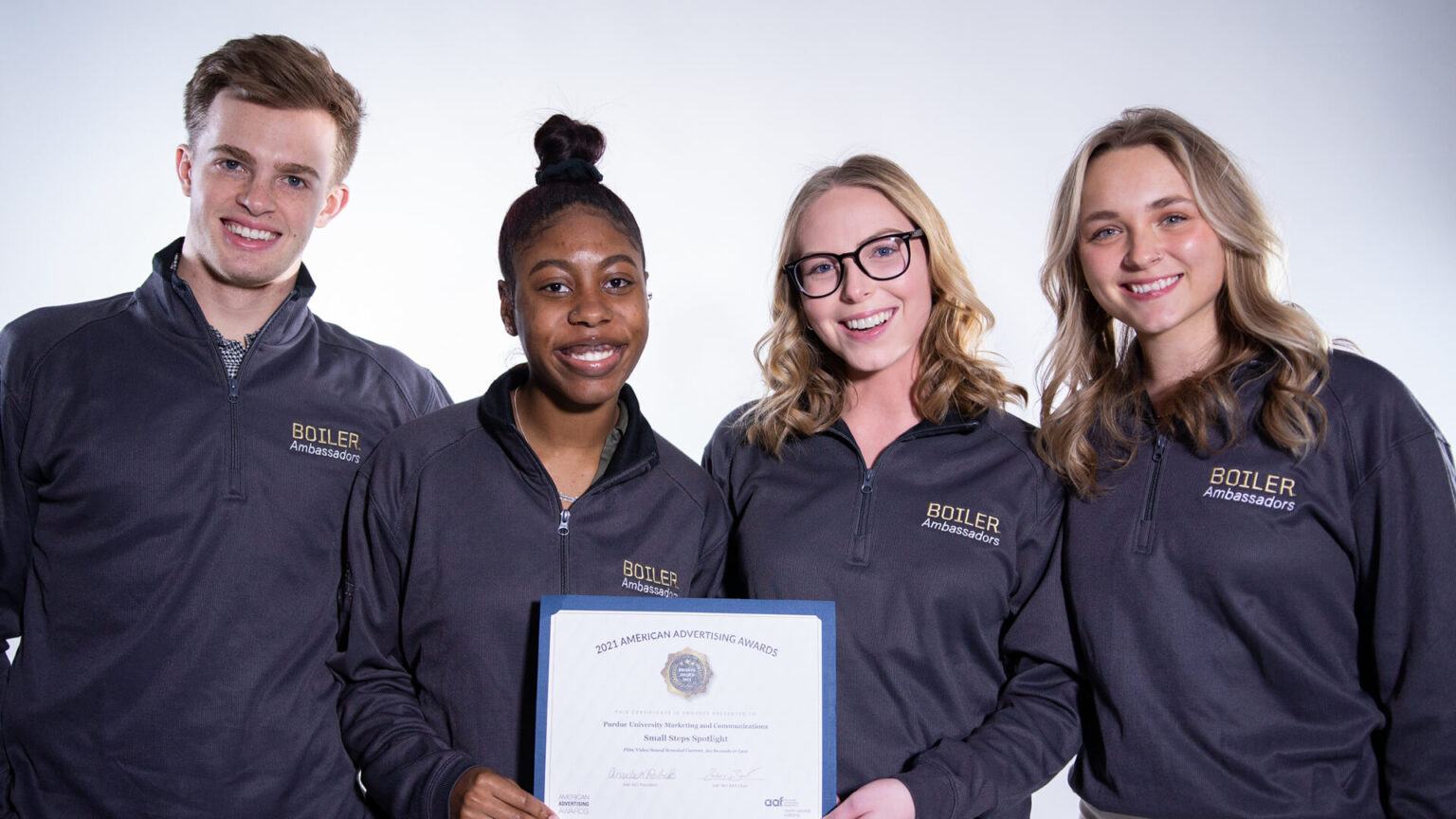 Boiler Ambassadors serve as brand ambassadors for Purdue.