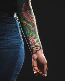 A Boilermaker tattoo sleeve full of memories of Purdue