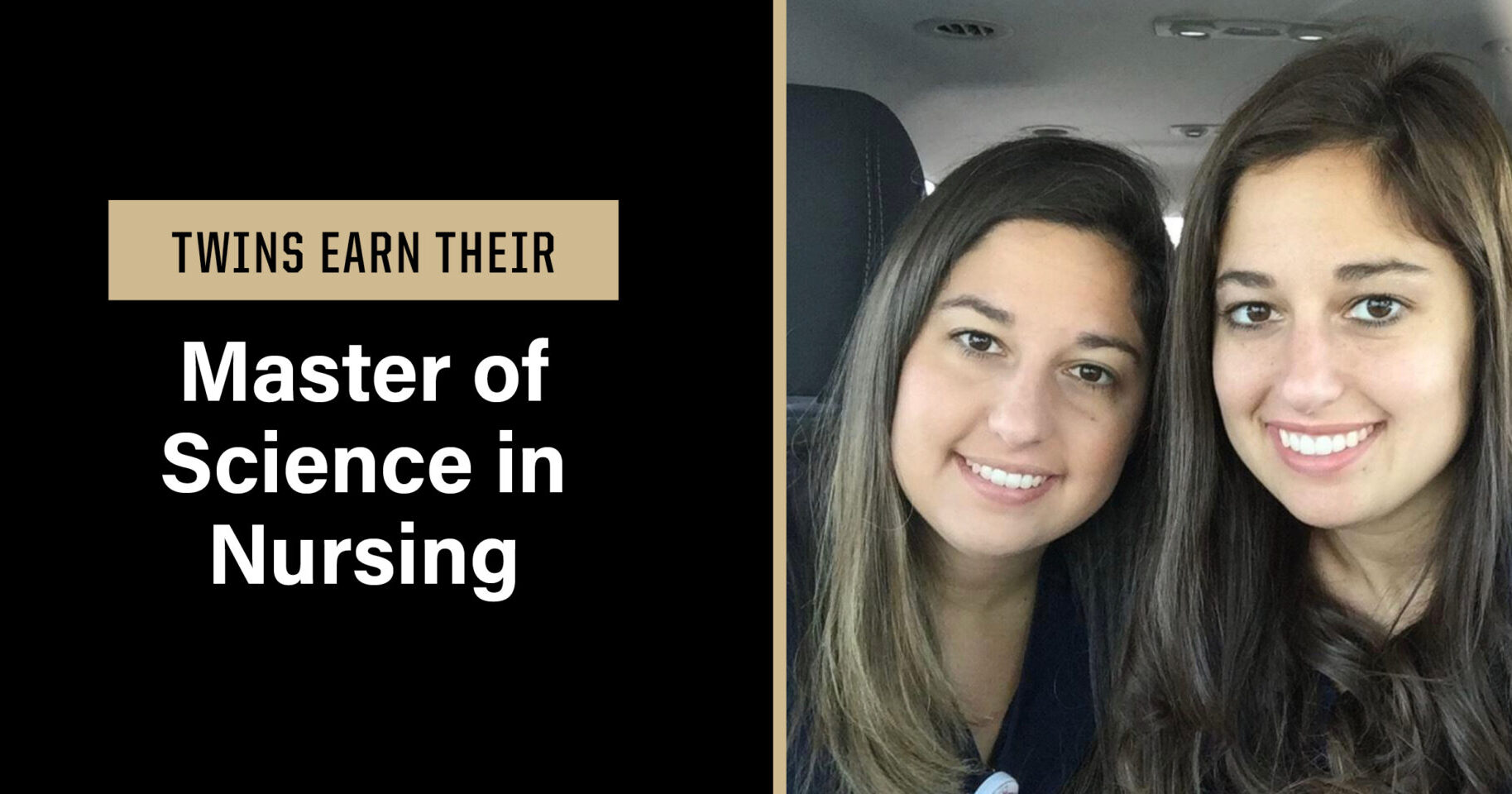 Twin sisters earn ‘twin’ nursing degrees from Purdue Global