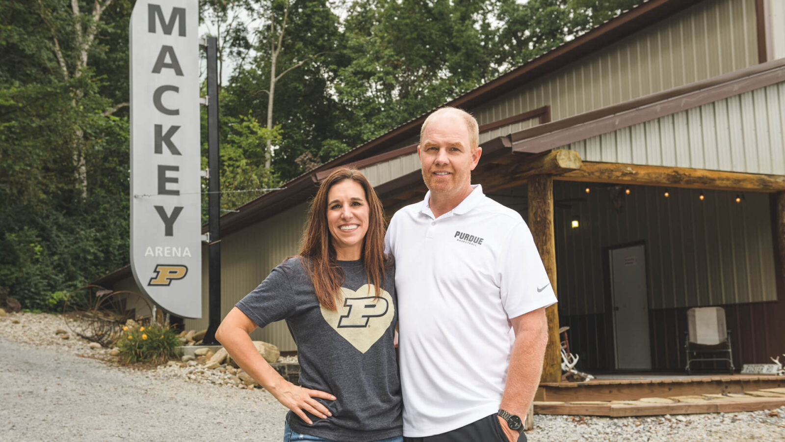 This Purdue barn and Airbnb was inspired by Mackey Arena.