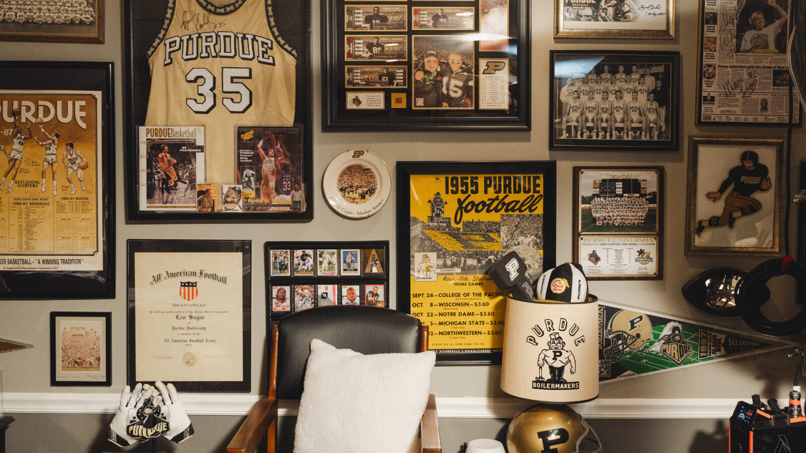 Purdue Fan Pride: Tattoos, fan caves and more