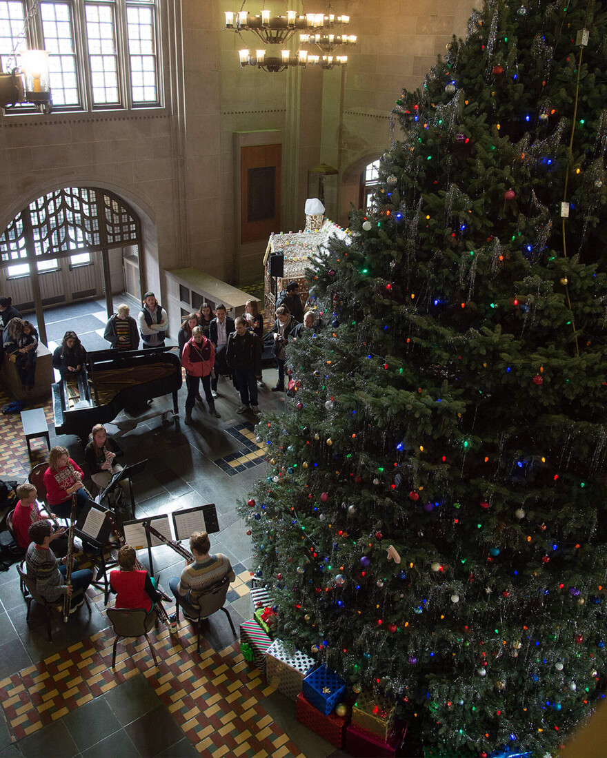 A special holiday tradition and a tribute to a beloved spouse