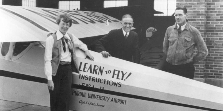 Amelia Earhart: Purdue aviation legend - The Persistent Pursuit