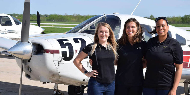 Equity in the air provided by student-run Purdue Pilots Inc.
