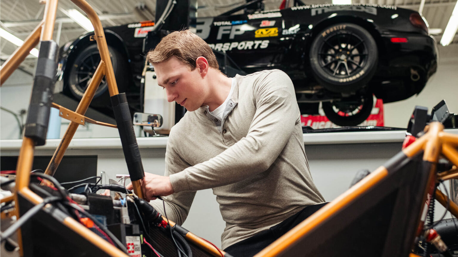 Motorsports engineering student driven by passion for racing - Purdue ...