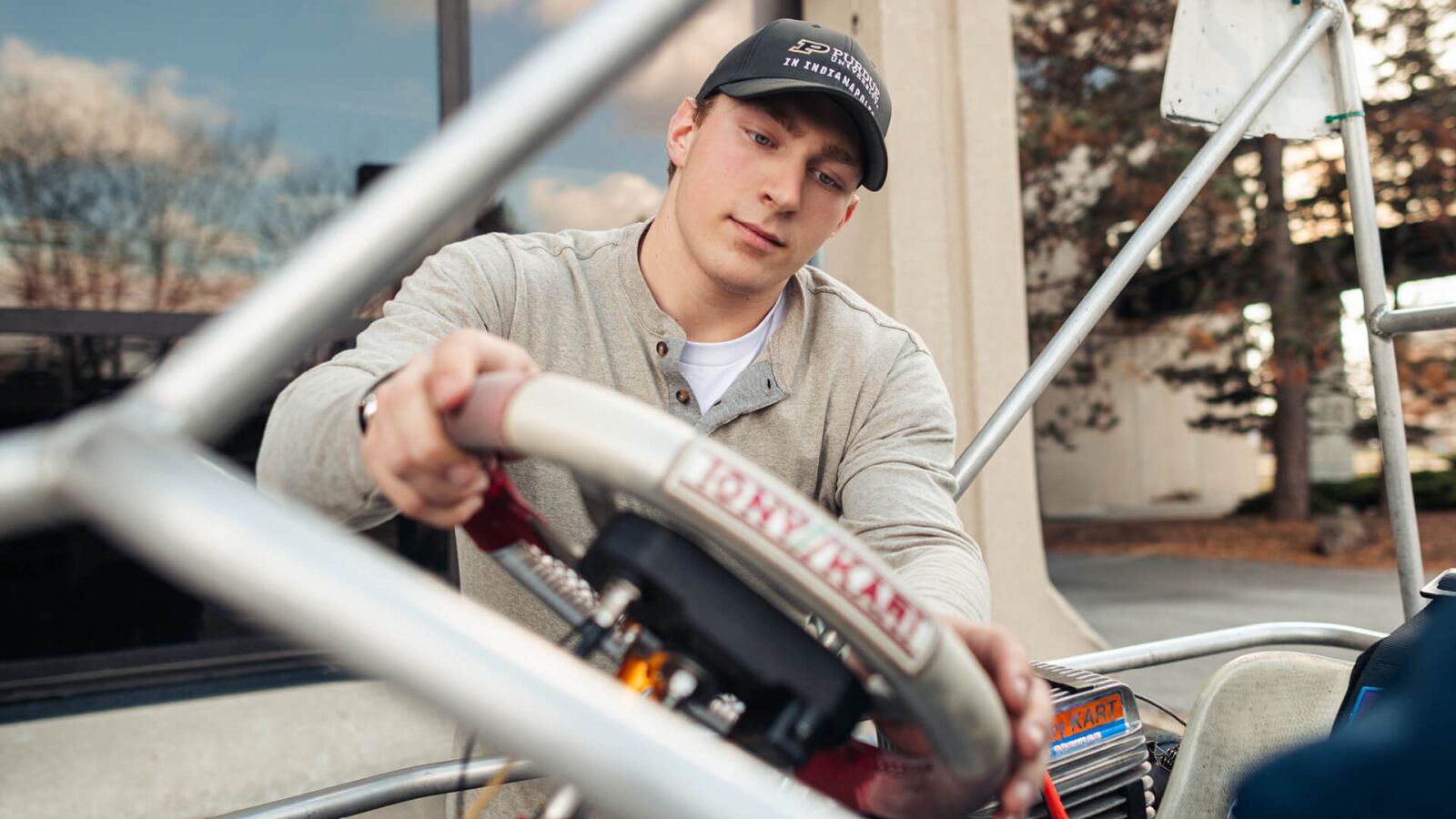 Motorsports engineering student driven by passion for racing - Purdue ...
