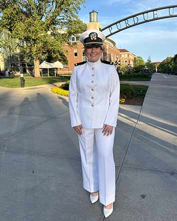 Caitlin Clark: Purdue Alumna and Future Naval Officer