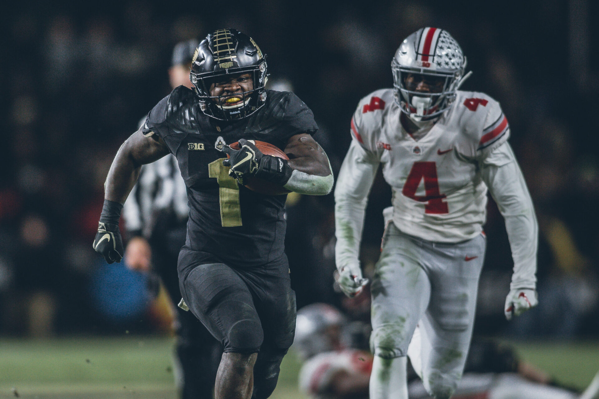 Purdue’s football uniform then and now - Purdue Stories