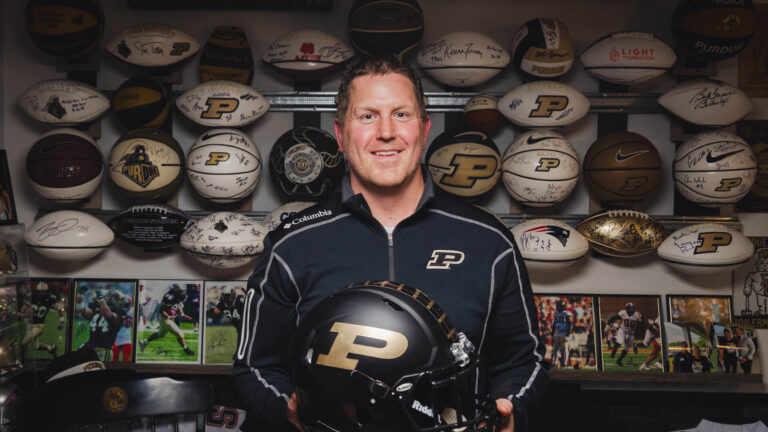 Boilermaker alum: “Anything Purdue I collect”
