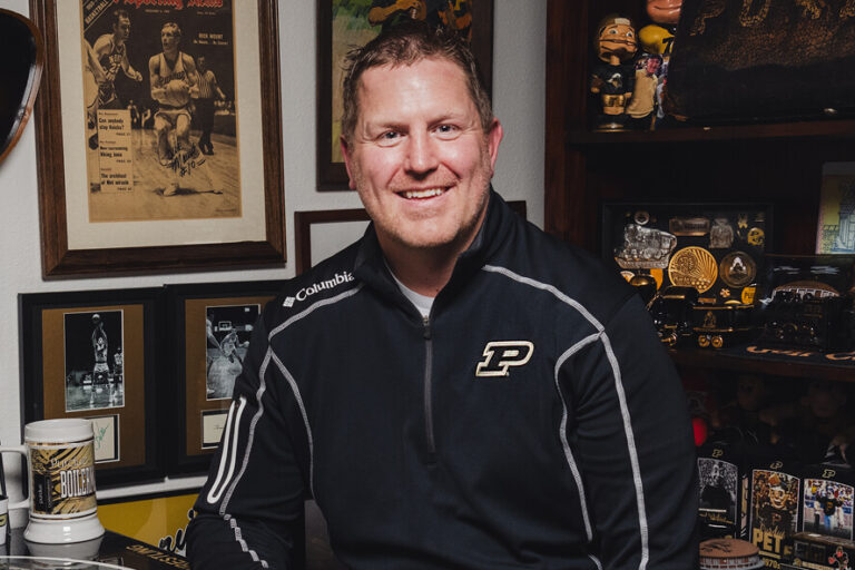 Boilermaker alum: “Anything Purdue I collect”