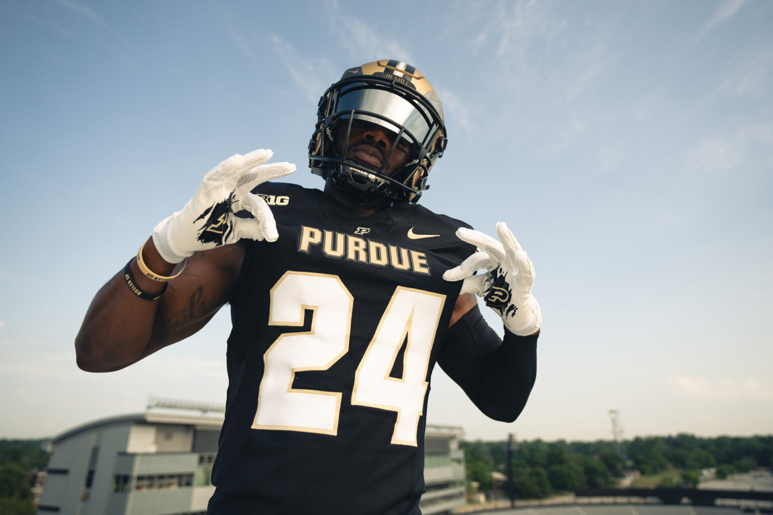 Purdue’s football uniform then and now - The Persistent Pursuit