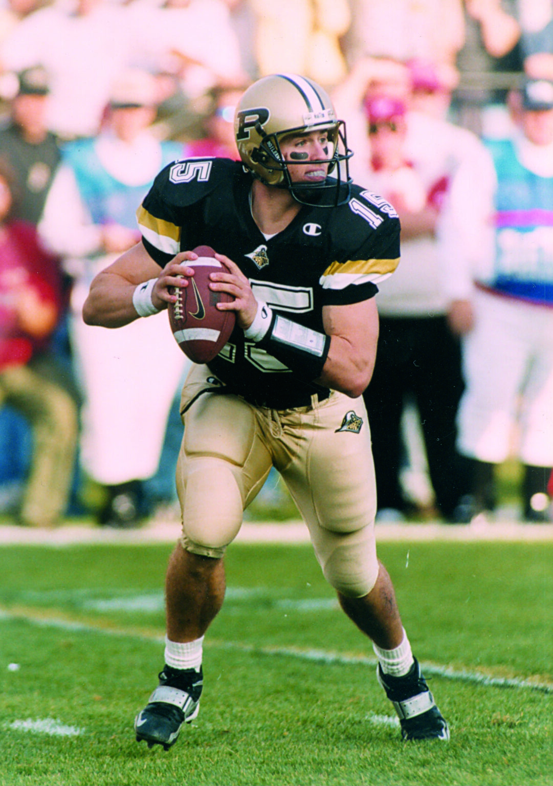 Purdue’s football uniform then and now - Purdue Stories
