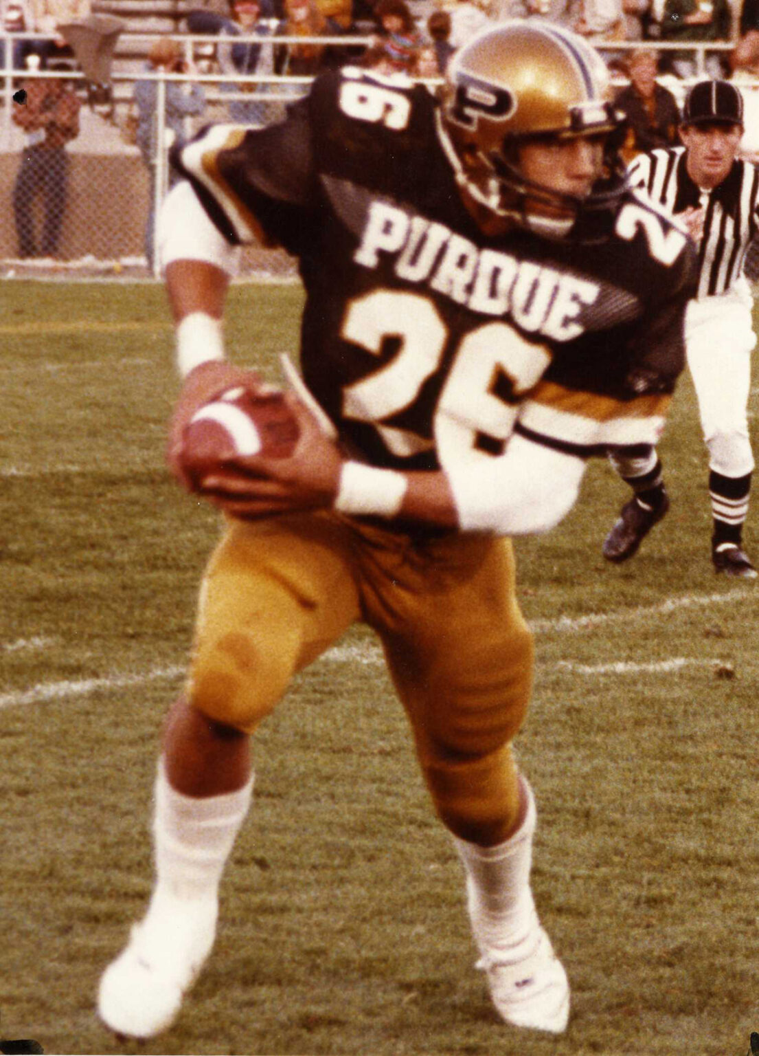 Purdue’s football uniform then and now - Purdue Stories