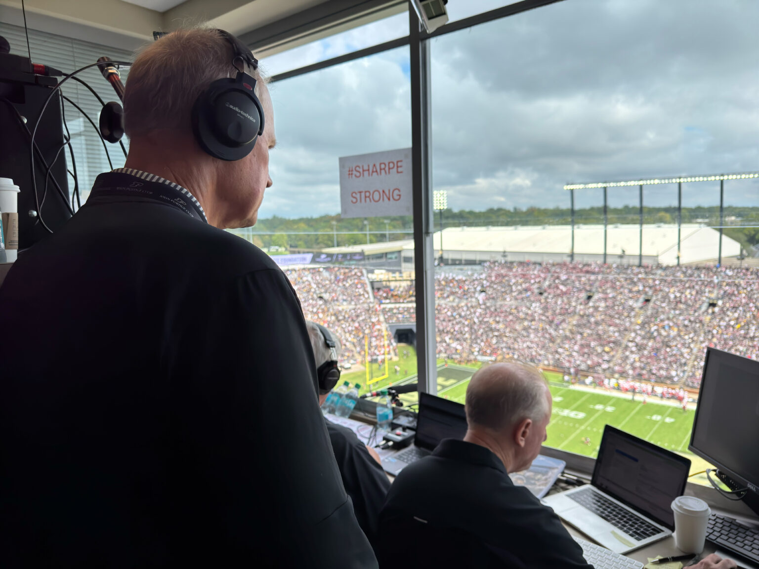 Mark Herrmann’s seamless transition to the Purdue radio booth - Purdue ...