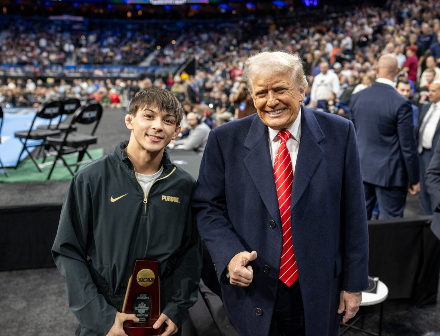 Purdue wrestling heats up at NCAA Championships