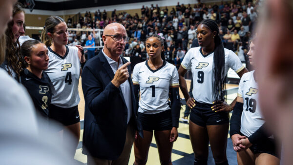 Purdue volleyball rises to the occasion - Purdue Stories