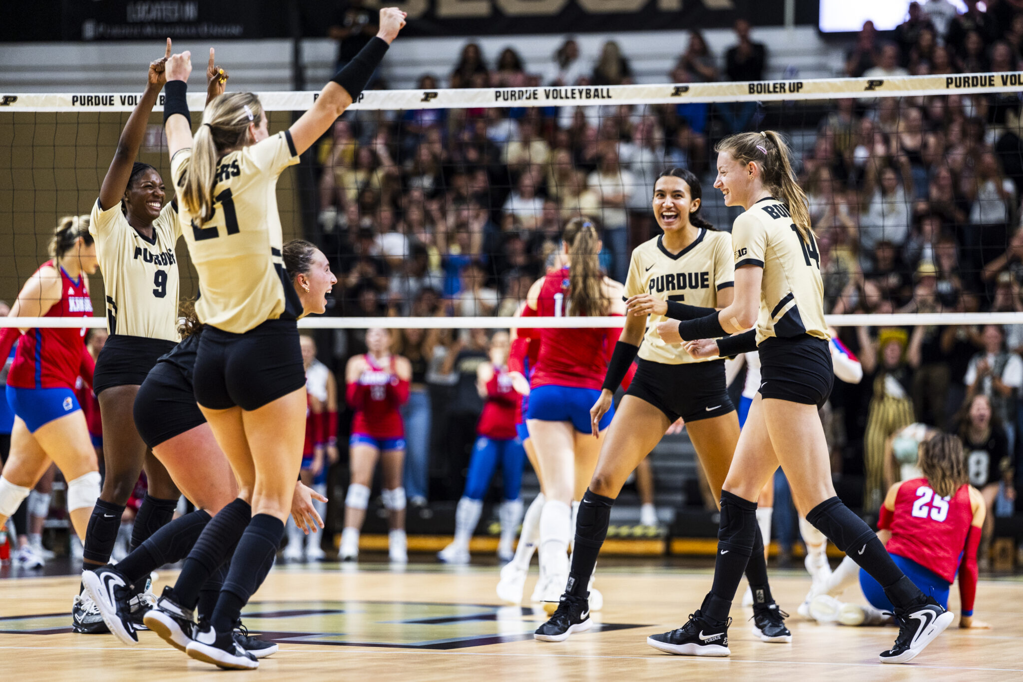 Purdue volleyball rises to the occasion - Purdue Stories