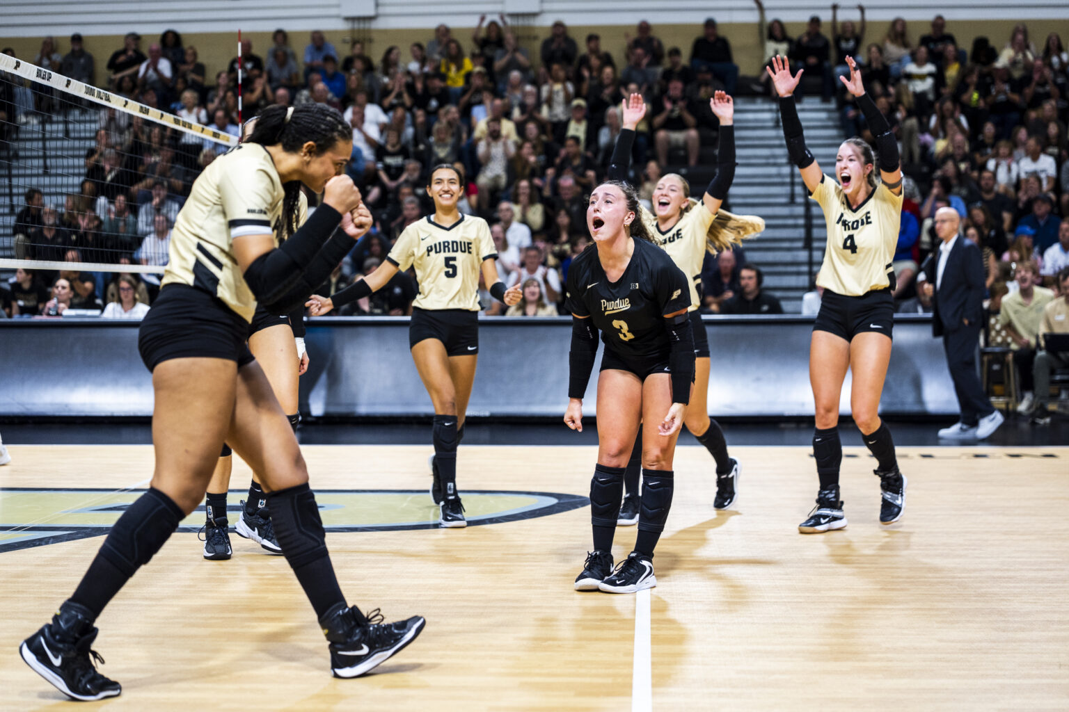Purdue volleyball rises to the occasion - Purdue Stories