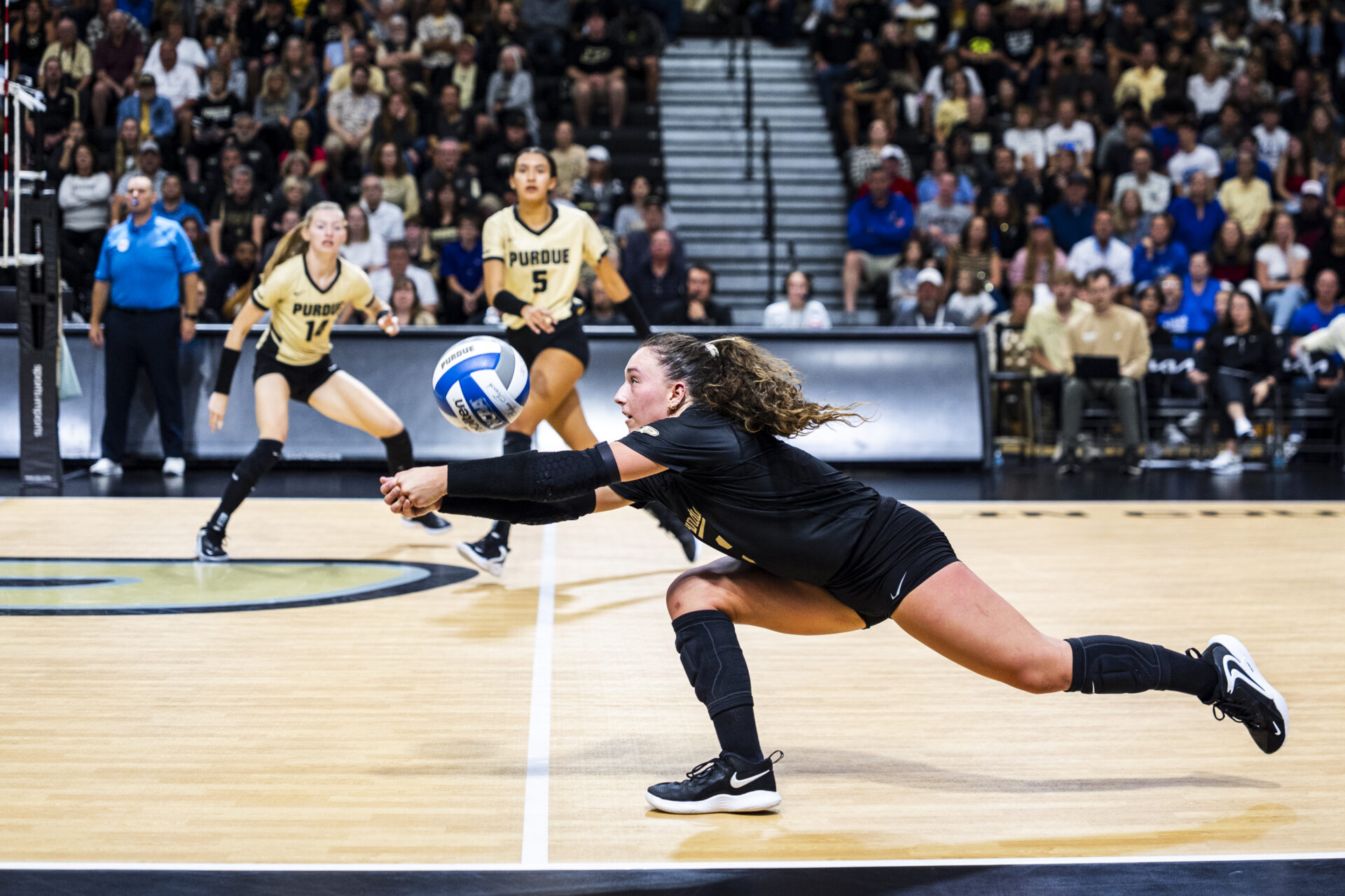 Purdue volleyball rises to the occasion - Purdue Stories