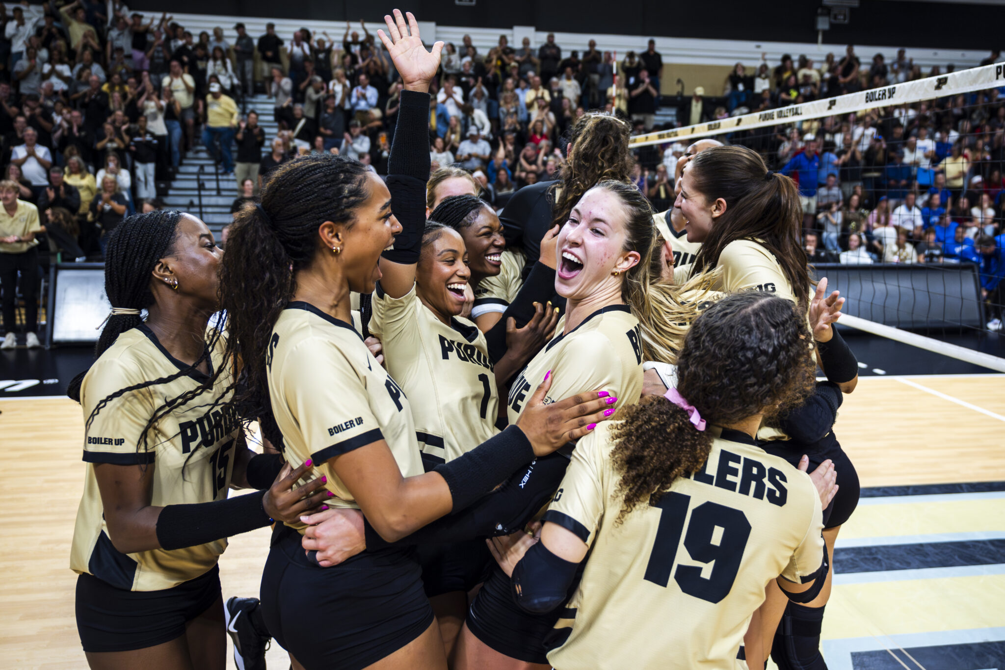 Purdue volleyball rises to the occasion - Purdue Stories