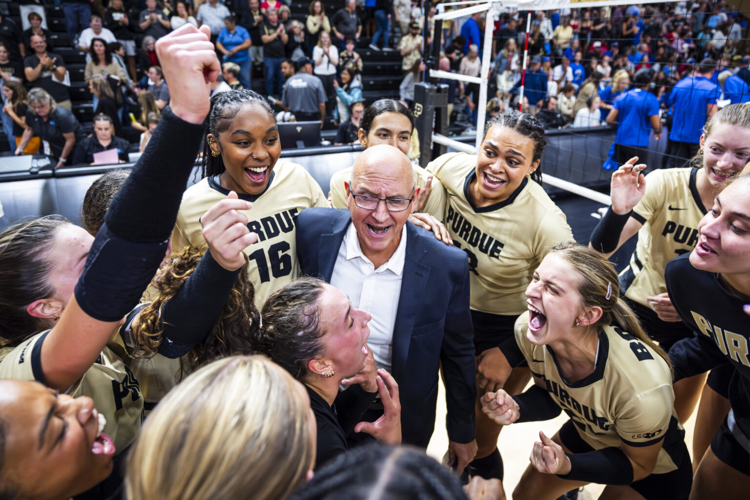Purdue volleyball rises to the occasion - Purdue Stories